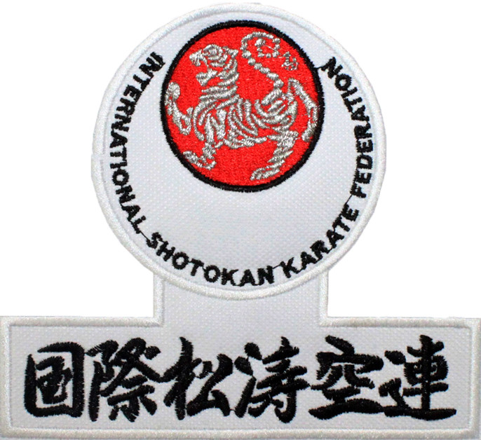 Bordado ISKF Logo e Kanji